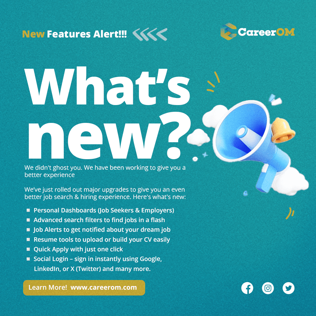 What’s New on CareerOM – All-New Job & Hiring Experience